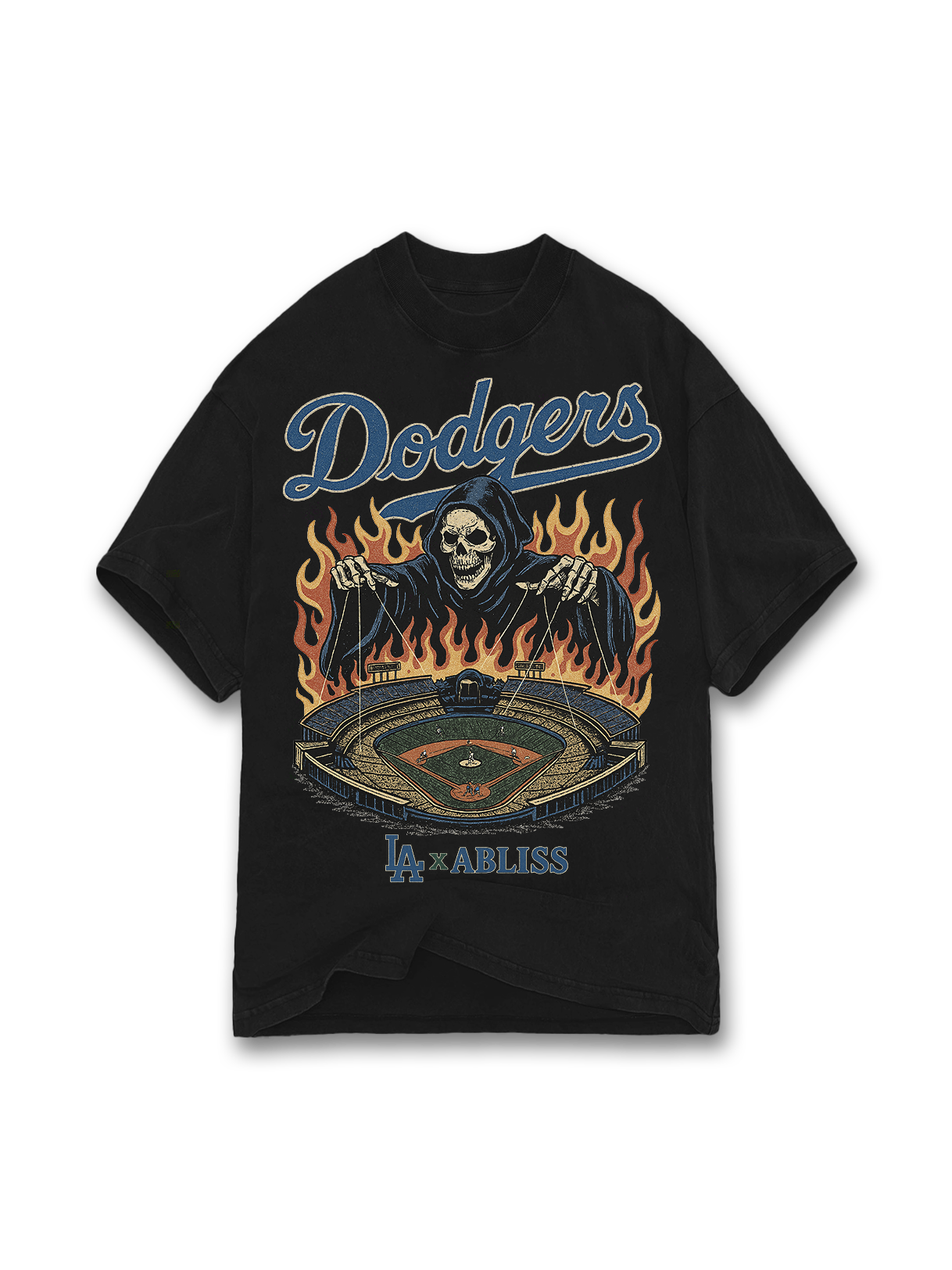 Black - Dodgers Reaper Tee – ABLISS